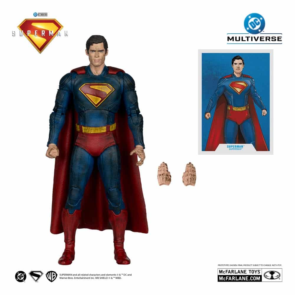 Superman (Battle Damaged) (Gold Label) Superman (2025) DC Multiverse ...