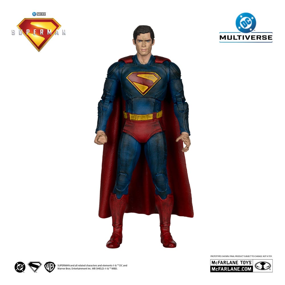 Superman (Battle Damaged) (Gold Label) Superman (2025) DC Multiverse ...