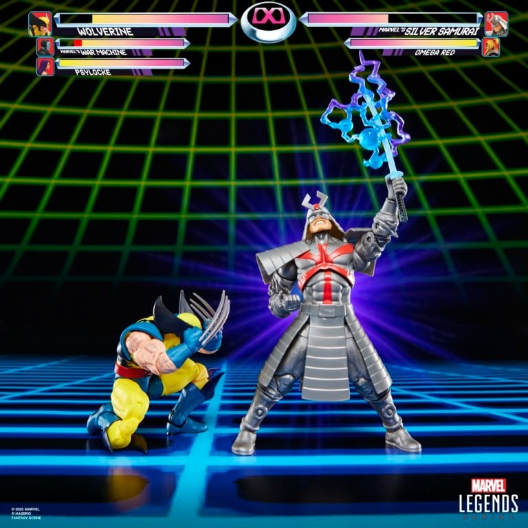Wolverine Vs Silver Samurai Gamerverse Marvel Legends Series - FRIKANIME