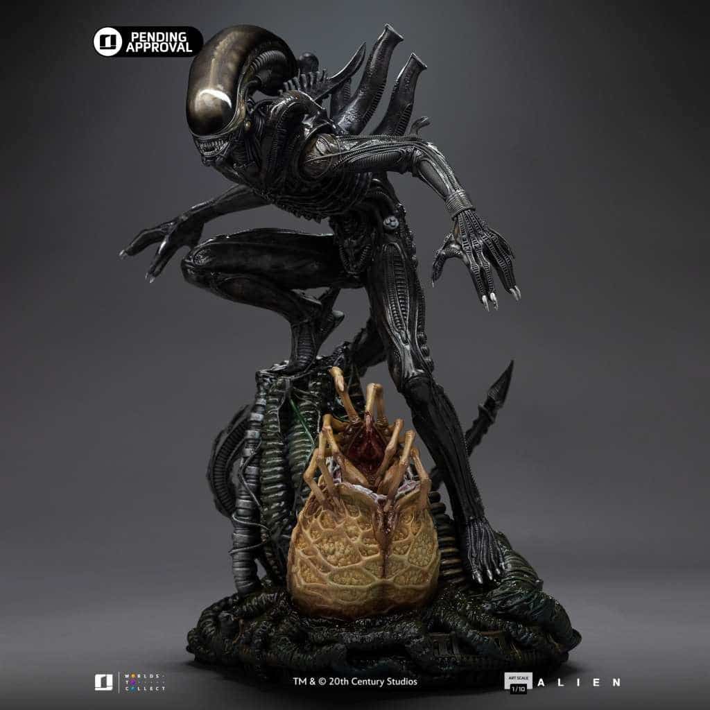 Alien big chap Art Scale 1/10 - FRIKANIME
