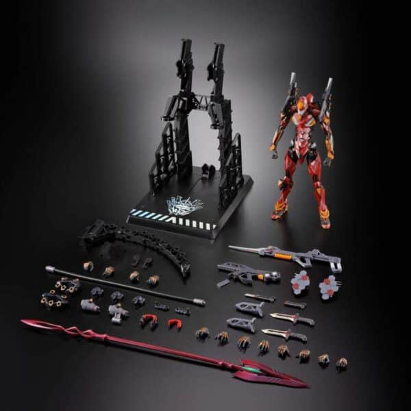 EVA Unit 02 30th with the Spear of Gaius Evangelion Metal Build