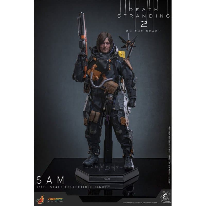 Sam Death Stranding 2: On the Beach Videogame Masterpiece Hot Toys 1/6 ...