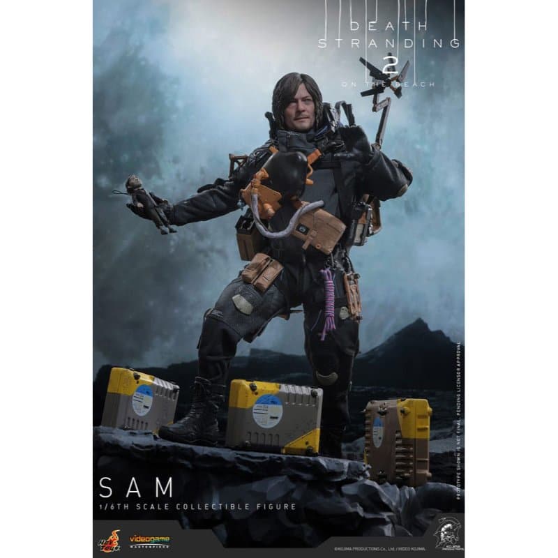 Sam Death Stranding 2: On the Beach Videogame Masterpiece Hot Toys 1/6 ...
