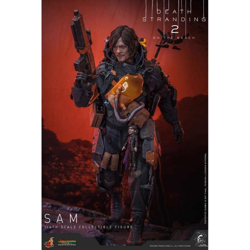 Sam Death Stranding 2: On the Beach Videogame Masterpiece Hot Toys 1/6 ...