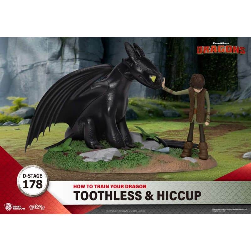 Toothless & Hiccup How To Train Your Dragon D-Stage - FRIKANIME