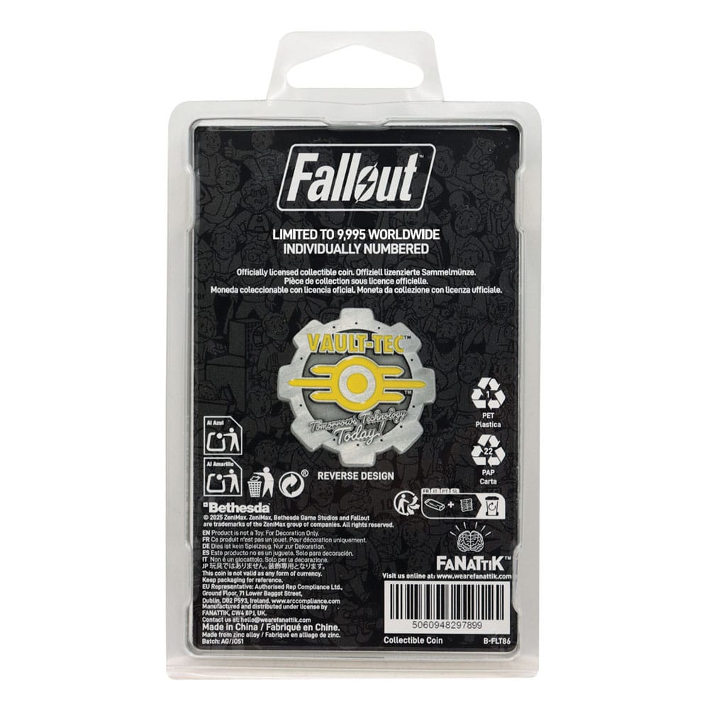 Fallout Coin Vault 111 Door Limited Edition - FRIKANIME