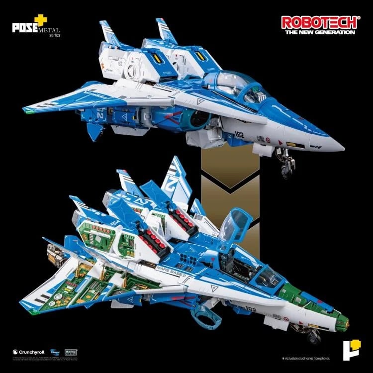 VAF-6C Combat Alpha Fighter Robotech: The New Generation Pose+ Metal ...