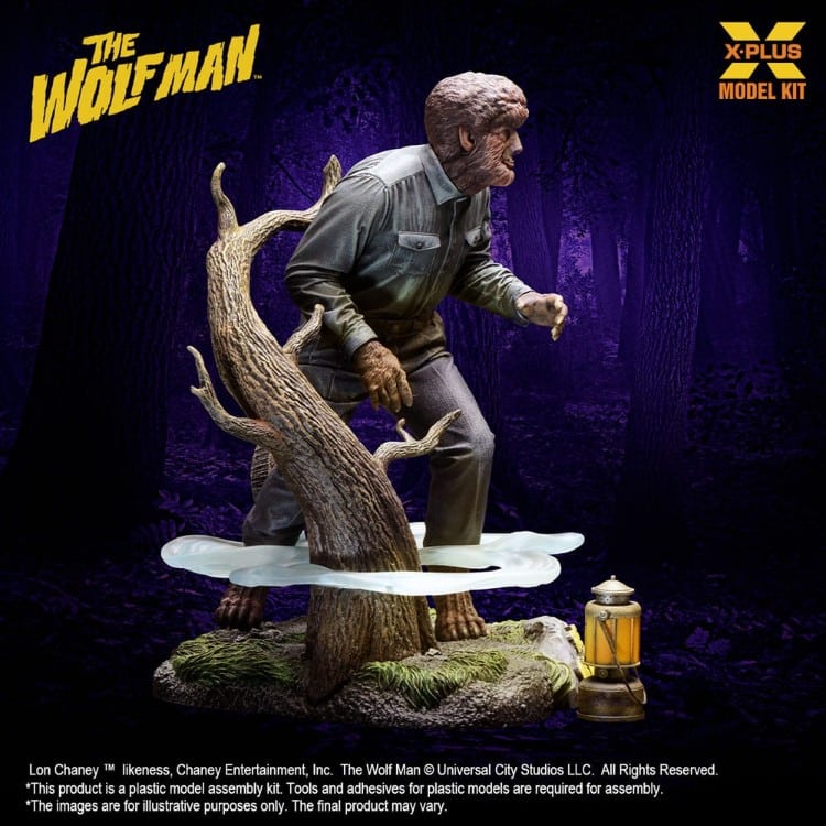 Lon Chaney Jr as Wolf Man Model Kit 1/8 - FRIKANIME