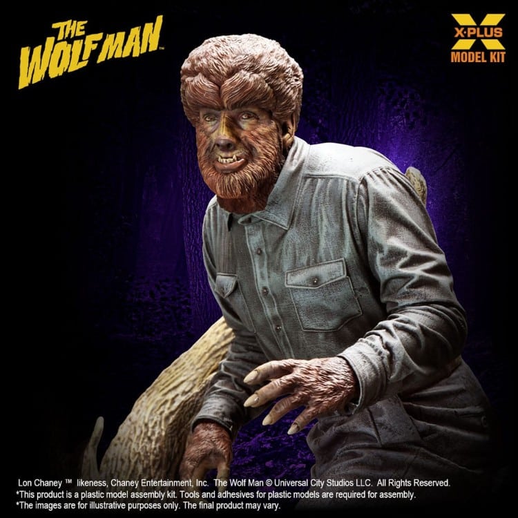 Lon Chaney Jr as Wolf Man Model Kit 1/8 - FRIKANIME