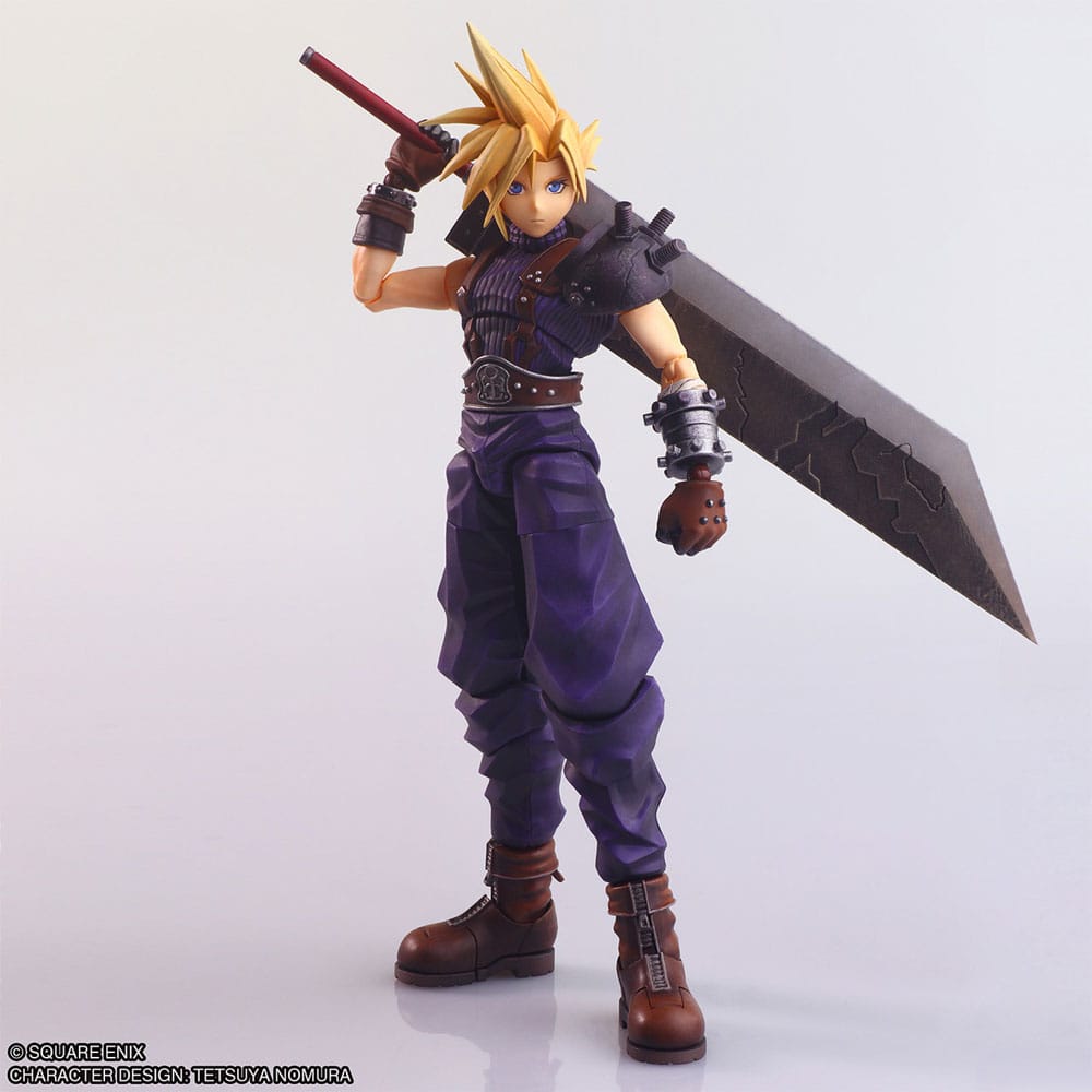 Cloud Strife Final Fantasy VII Model Kit Structure Arts - FRIKANIME