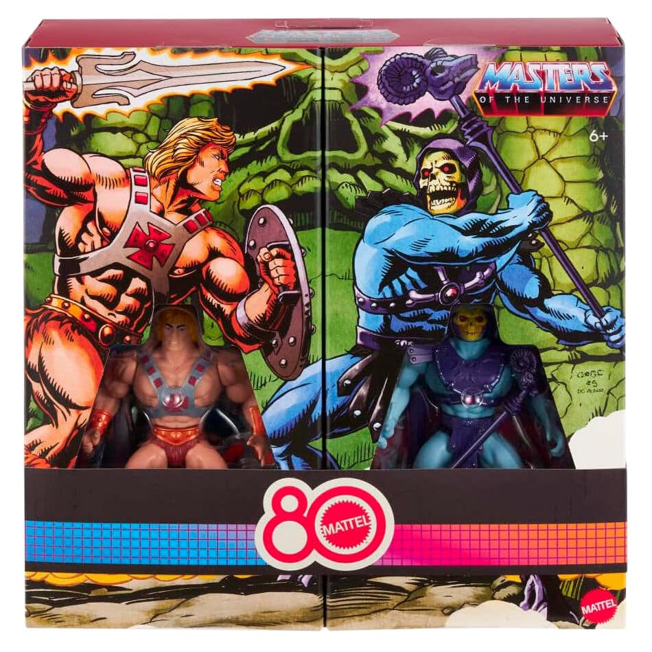 He-Man and Skeletor 80th Anniversary Masters of the Universe Origins ...