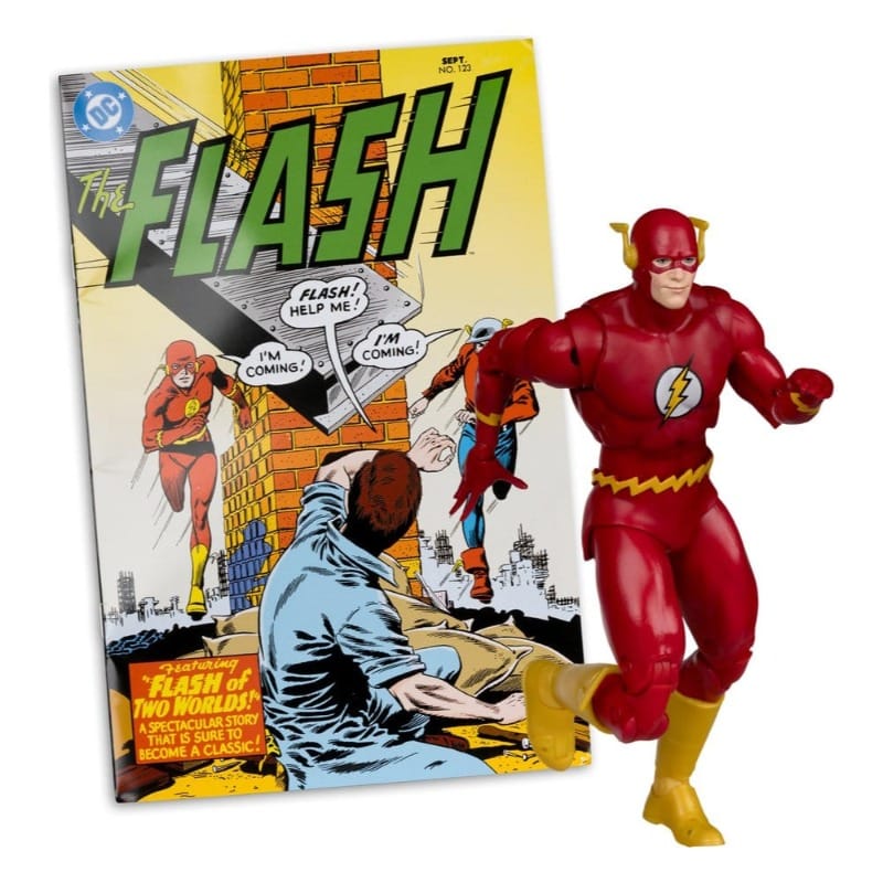 The Flash Barry Allen (The Flash 123) Page Punchers DC Direct - FRIKANIME
